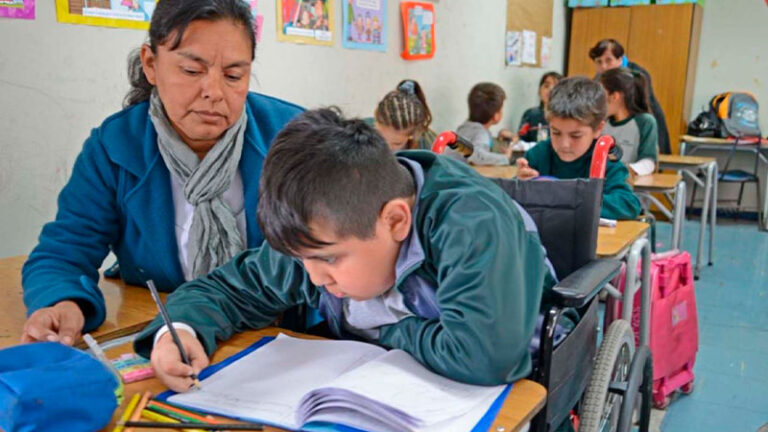 Éxito en la educación inclusiva de estudiantes con discapacidad en ...